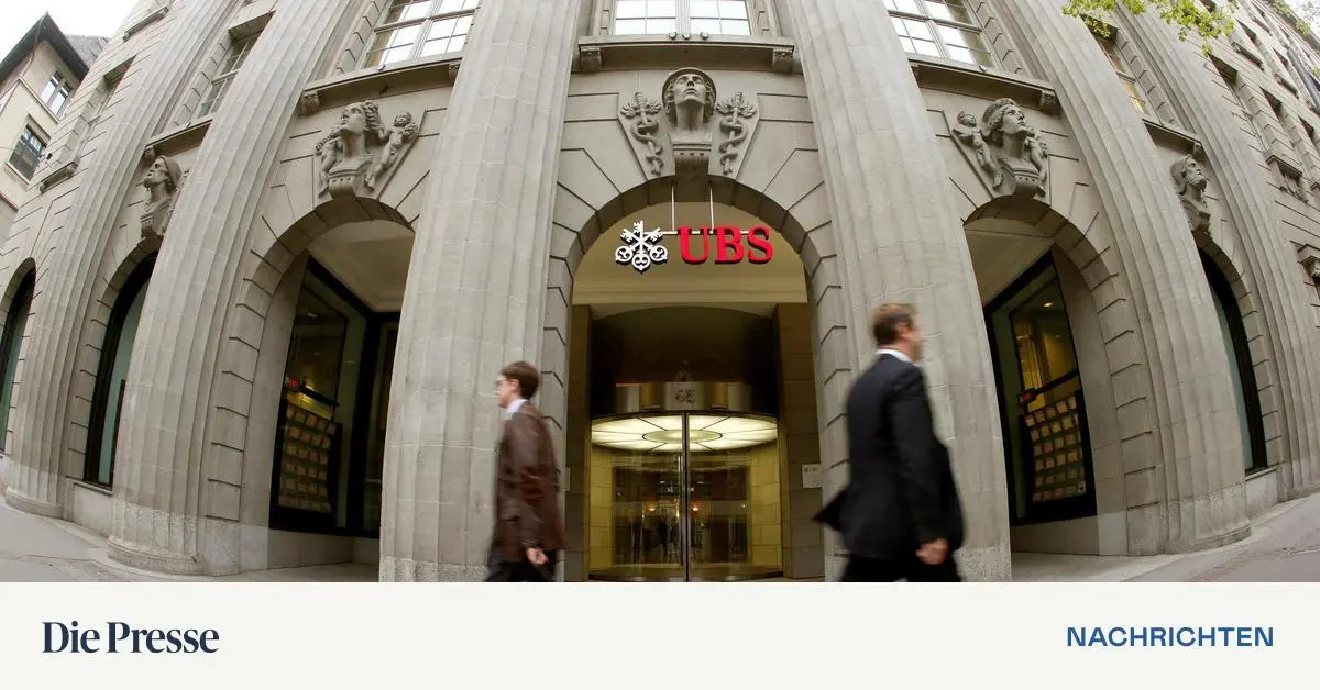 Schweizer Großbank Ubs Beginnt Mit Schließung Von 85 Filialen